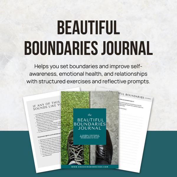 Beautiful Boundaries Journal – Build Self-Worth & Say No With ...