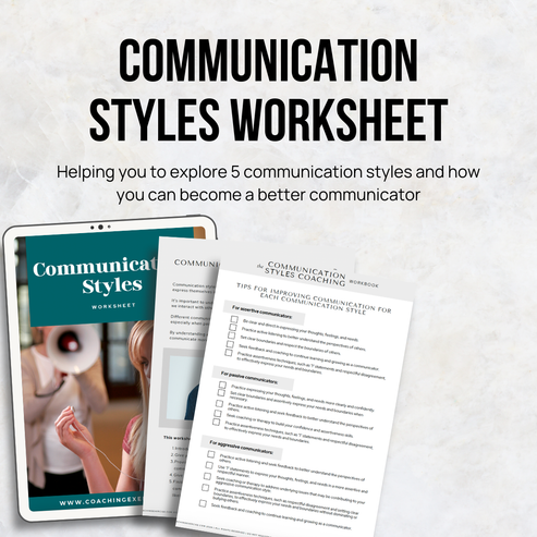 Communication Styles Workbook | Improve Leadership & Team Communication ...